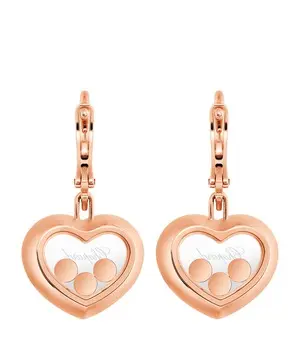Chopard Happy Diamonds Heart Shaped Earrings