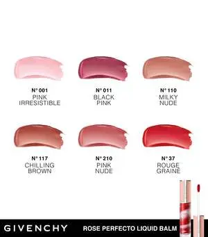 Givenchy Rose Perfecto Liquid Lip Balm - Brown