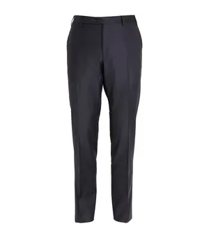 Corneliani Virgin Wool Tailored Trousers
