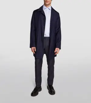 Corneliani Virgin Wool Tailored Trousers