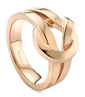 BOODLES The Knot Ring - Rose Gold