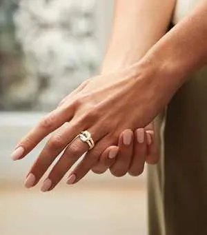 BOODLES The Knot Ring - Rose Gold