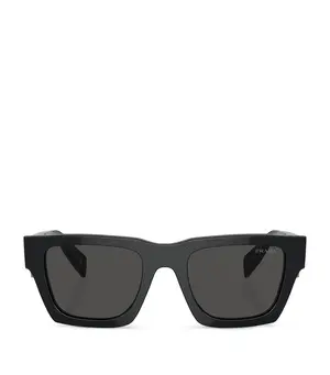 Prada Square Sunglasses - Black