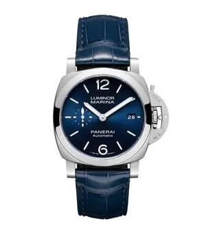 Panerai Luminor Marina Stainless Steel Watch - Blue