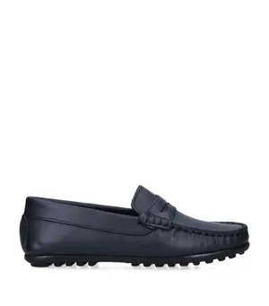 PAPOUELLI Leather Felix Loafers