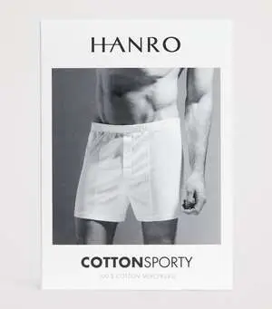 Hanro Cotton Sporty Boxer Shorts