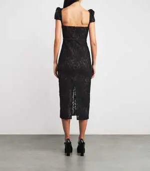 SELF-PORTRAIT Lace Midi Dress