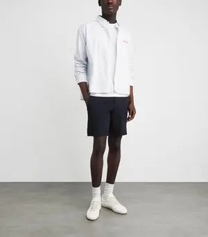 7 For All Mankind Tailored Chino Shorts With Stretch