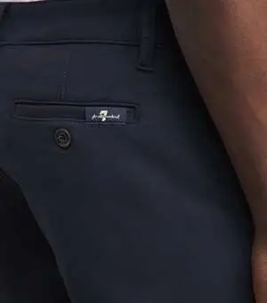 7 For All Mankind Tailored Chino Shorts With Stretch