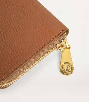 Harrods Pebbled Leather Wallet