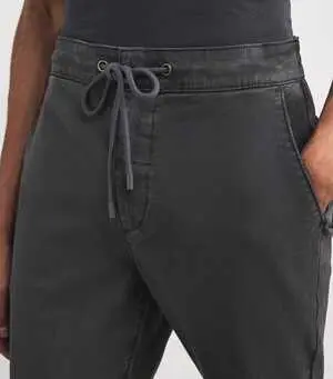 Paige Drawstring Fraser Chinos - Black