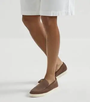 Brunello Cucinelli Suede Slip-on Sneakers