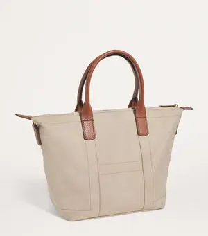 Harrods Grab Nylon Tote Bag - Neutral