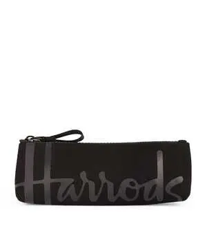 Harrods Cotton Logo Pencil Case