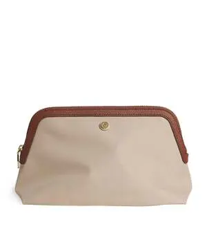 Harrods Large Nylon Makeup Bag - Neutral
