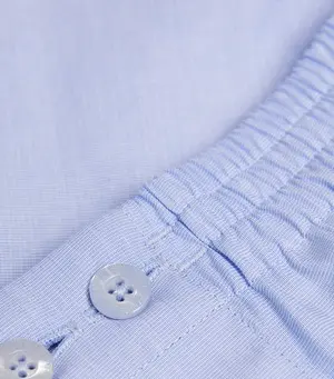 Zimmerli Cotton Woven Boxers - Blue