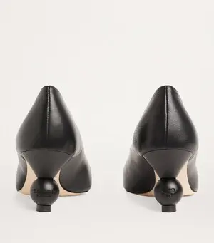 Max Mara Renza 65 Leather Pumps
