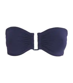 ERES Eres Show Bandeau Bikini Top Navy