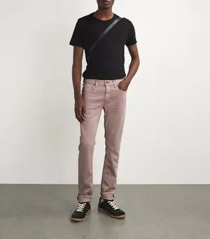 Paige Lennox Slim Jeans - Pink