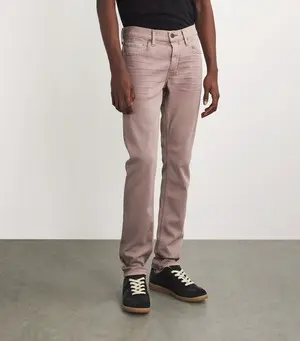 Paige Lennox Slim Jeans - Pink
