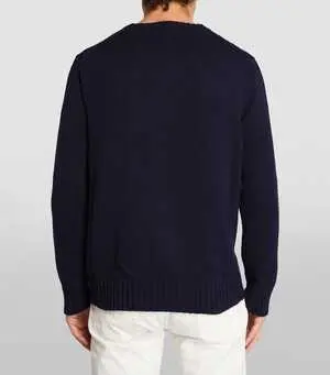 Polo Ralph Lauren American Flag Embroidered Sweater