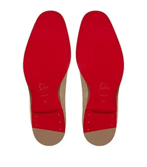 CHRISTIAN LOUBOUTIN Chambelimoc Suede Loafers