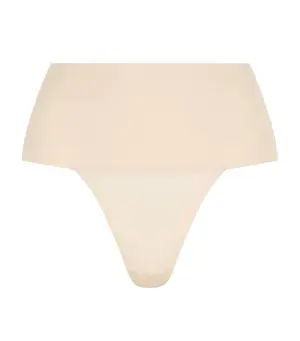 Spanx Supersmooth Undie-tectable Thong - Light Control Nude