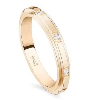 PIAGET Rose And 8 Diamonds Possession Ring - Gold