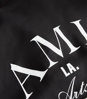 Amiri Silk Arts District Shirt - Black