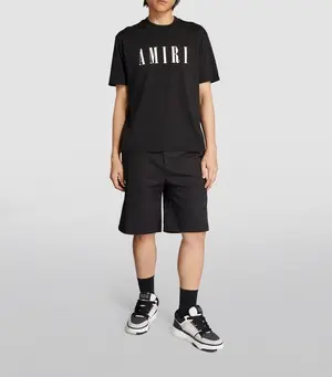 Amiri Ma-1 Leather Low-top Sneakers