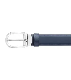 Montblanc Leather Reversible Horseshoe Belt