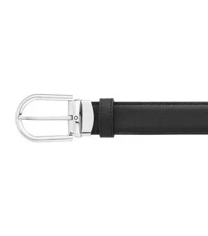 Montblanc Leather Reversible Horseshoe Belt