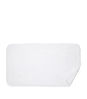 PRATESI Cotton Treccia Bath Mat - White