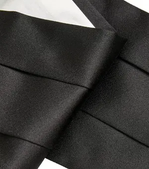 Canali Silk Cummerbund - Black