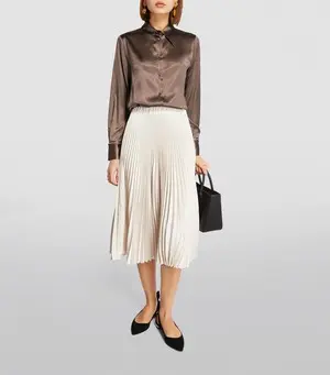 AQUAZZURA Bow Tie Suede Ballet Flats