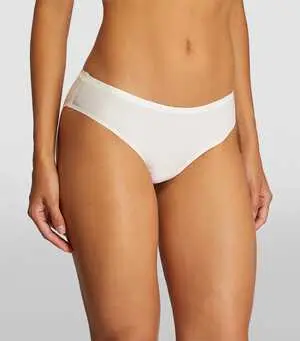 Chantelle Softstretch Brazilian Briefs - Ivory