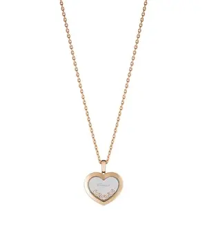 Chopard Happy Diamonds Icon Pendant - Rose Gold