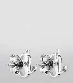 JIMMY CHOO Monogram Stud Earrings