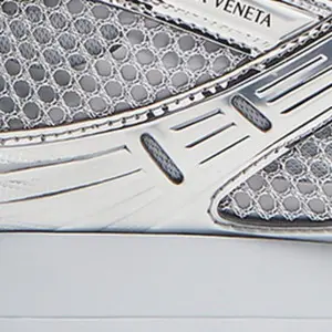 Bottega Veneta Orbit Low-top Sneakers - Silver