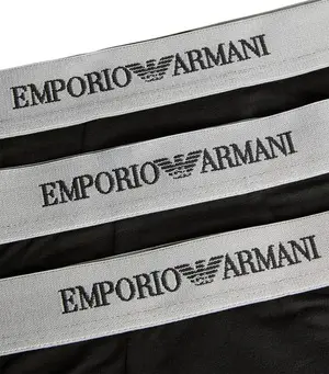 Emporio Armani Stretch-cotton Trunks