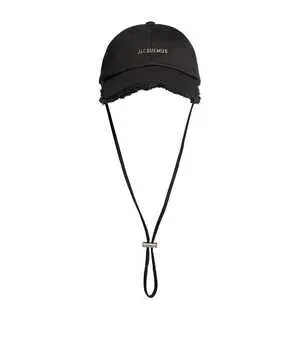 Jacquemus La Casquette Cap - Black