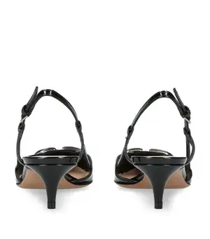 Valentino Garavani Slingback Heels - Black