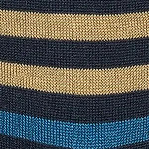 Pantherella Striped Egyptian Cotton Socks