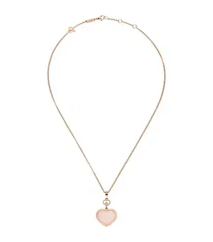 Chopard Opal And Diamond Happy Hearts Pendant