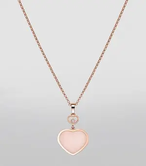 Chopard Opal And Diamond Happy Hearts Pendant