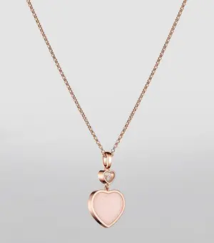 Chopard Opal And Diamond Happy Hearts Pendant