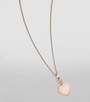 Chopard Opal And Diamond Happy Hearts Pendant