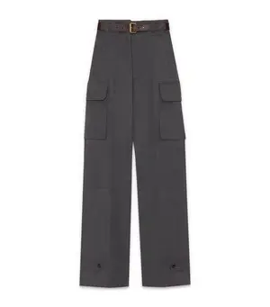 Saint Laurent Cassandre Cargo Trousers