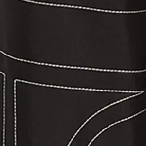 TOTEME Silk Monogram Trousers - Black