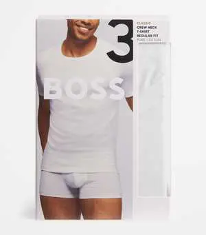 BOSS Cotton Logo T-shirt - White